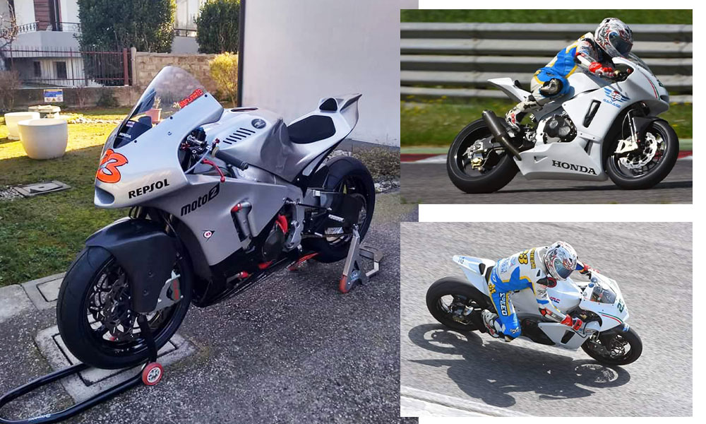 L’Honda CBR600RR trasformata a Moto2 vero prototipo da gara - Needfile